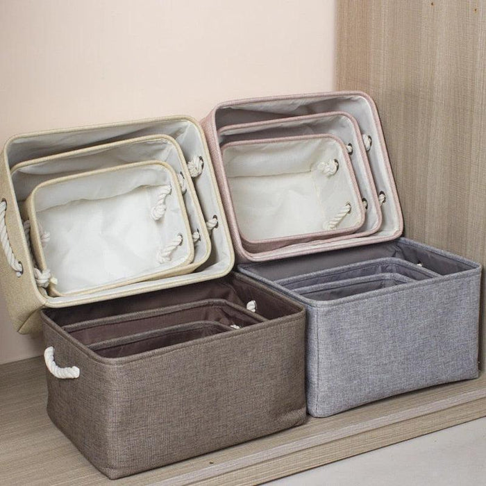 Foldable Fabric Storage Baskets
