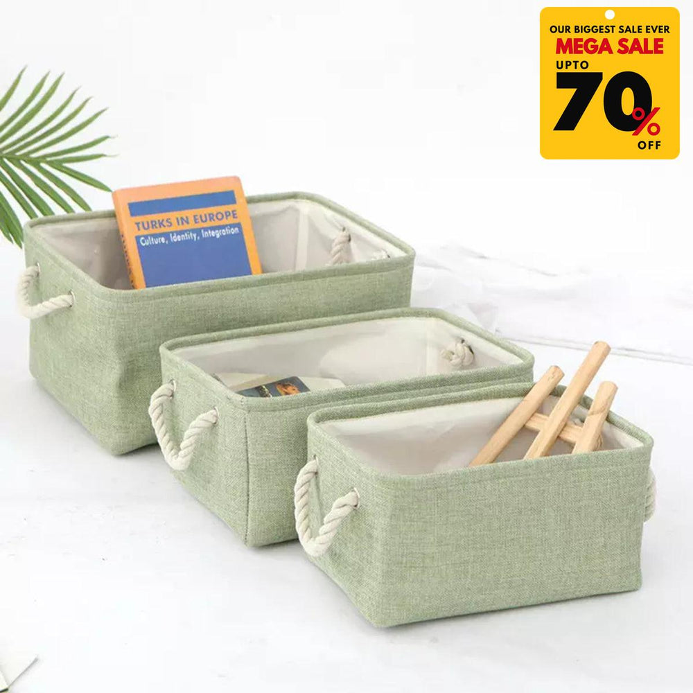 Foldable Fabric Storage Baskets