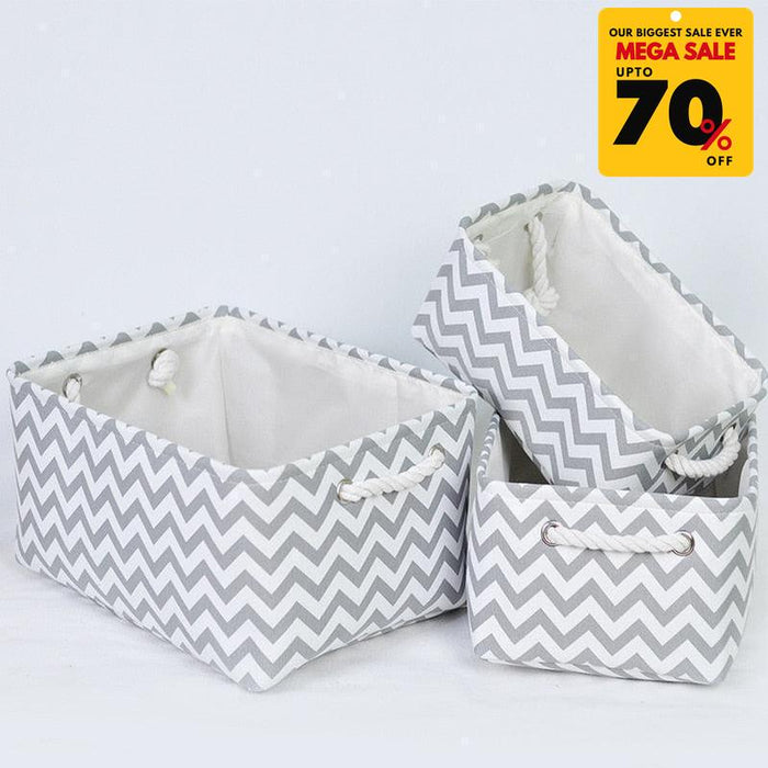 Foldable Fabric Storage Baskets