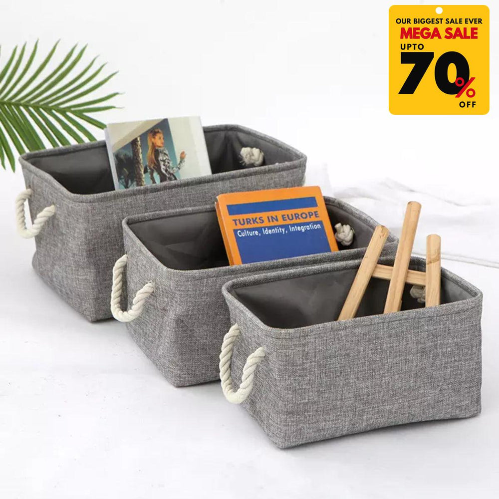 Foldable Fabric Storage Baskets