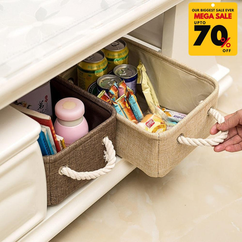 Foldable Fabric Storage Baskets