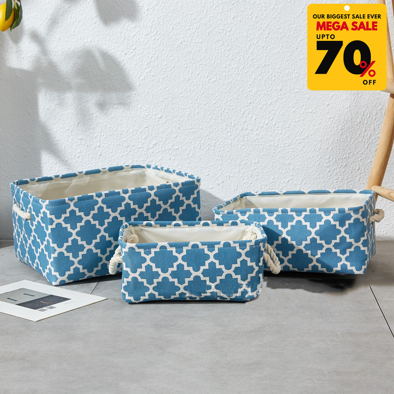 Foldable Fabric Storage Baskets